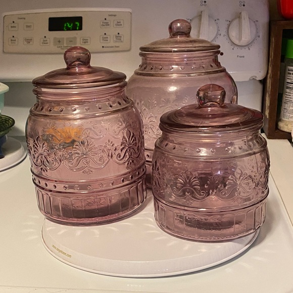 The Pioneer Woman | Kitchen | Pioneer Woman Set Of Three Purple ...